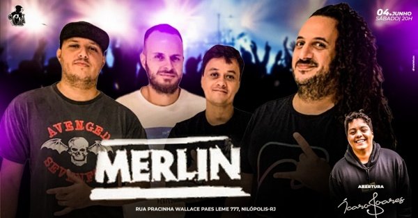 BANDA MERLIN em Nilópolis - Sympla