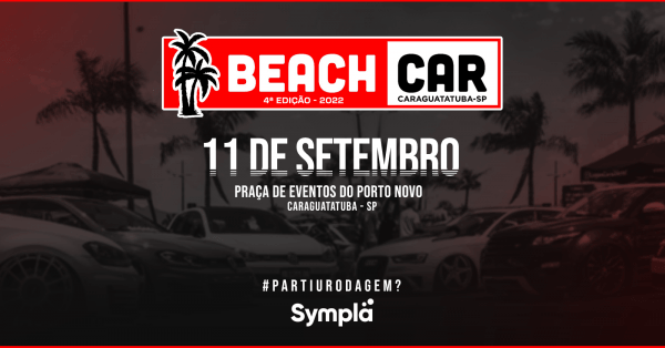 BEACH CAR 4ª edição em Caraguatatuba - Sympla