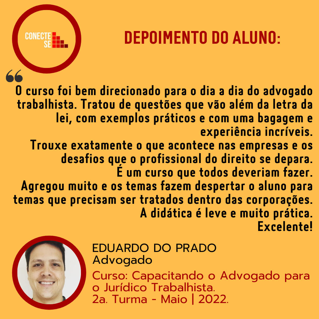 CAPACITANDO O ADVOGADO PARA O JURÍDICO EMPRESARIAL TRABALHISTA - 3a ...