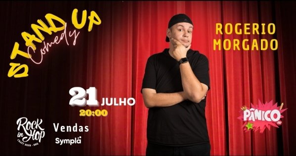 Stand Up com Rogerio Morgado - 21 de Julho em Campinas - Sympla