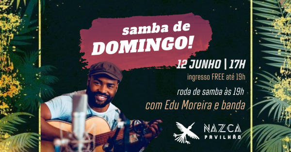 SAMBA DE DOMINGO | Pavilhão Nazca em Porto Alegre - Sympla
