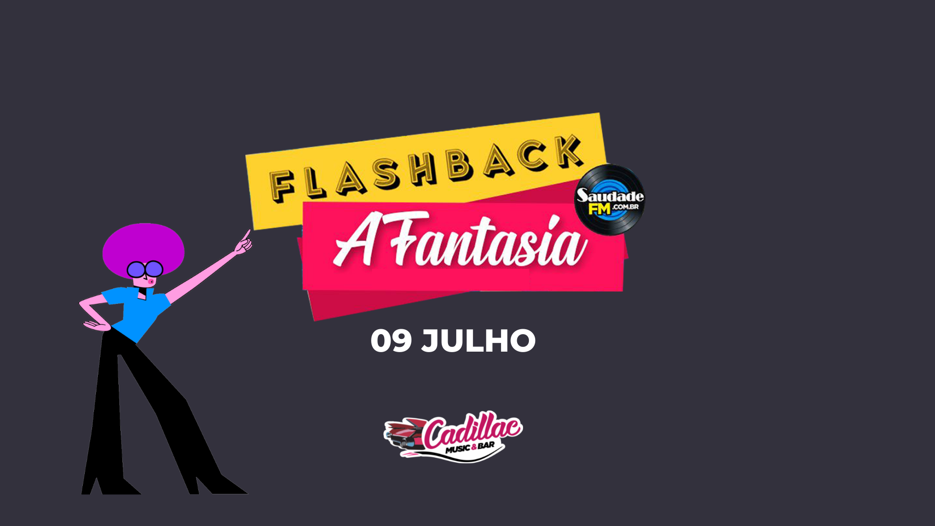 Flashback à Fantasia da Saudade FM em Santos - Sympla