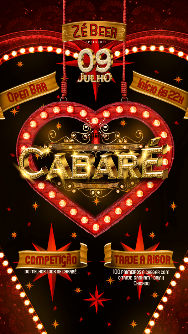 CABARÉ em Porto Velho - Sympla