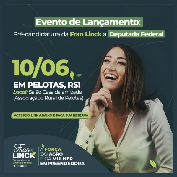 Almoço Lançamento da Pré Candidatura para Deputada Federal Fran Linck ...