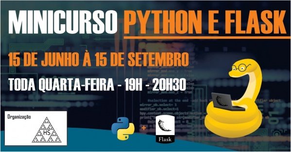 Minicurso de Python e Flask (THS) - online - Sympla