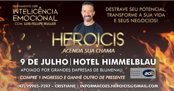 HEROICIS - Acenda sua Chama em Blumenau - Sympla