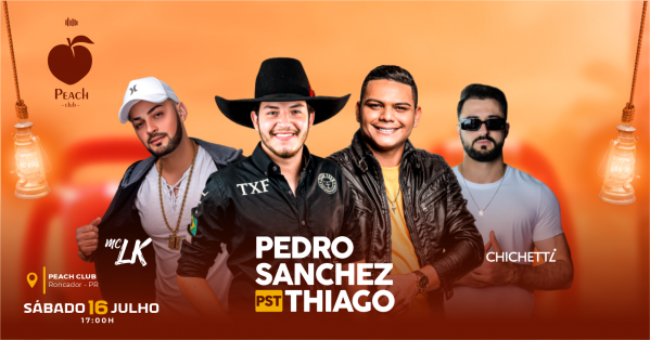 Pedro Sanchez e Thiago + Mc LK em Roncador - Sympla