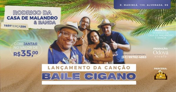 Baile Cigano em Alvorada - Sympla