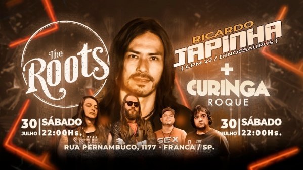 Japinha + Curinga Roque em Franca - Sympla