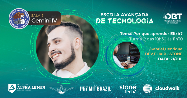 Sala 2: 10h30 - Por que aprender Elixir? - Turma 2 em São José dos Campos - 2023 - Sympla