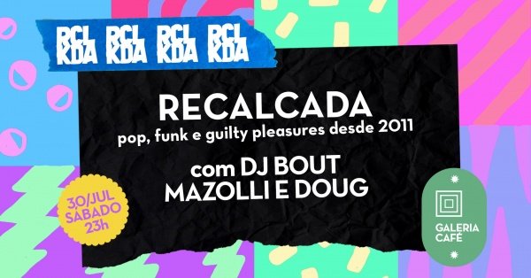 RECALCADA em Rio de Janeiro - Sympla