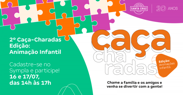 Caça-charadas - Edição: Animações Infantis em São Paulo - Sympla