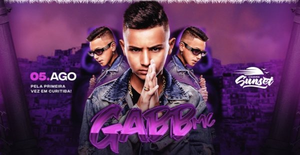 MC GABB | CHAKRA SUNSET em Pinhais - Sympla