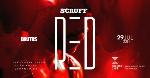 RED - Festa Oficial do App SCRUFF em São Paulo - Sympla