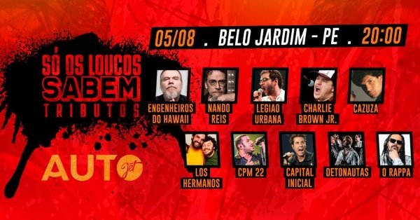 SÓ OS LOUCOS SABEM - Tributos - BELO JARDIM - PE em Belo Jardim - 2024 ...