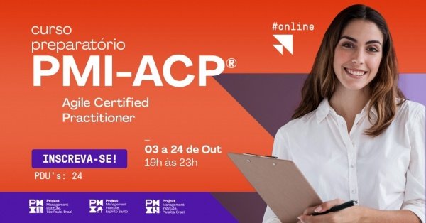 Preparatório PMI-ACP Online - Segundas e Quartas-feiras- Turma 18 - online - Sympla
