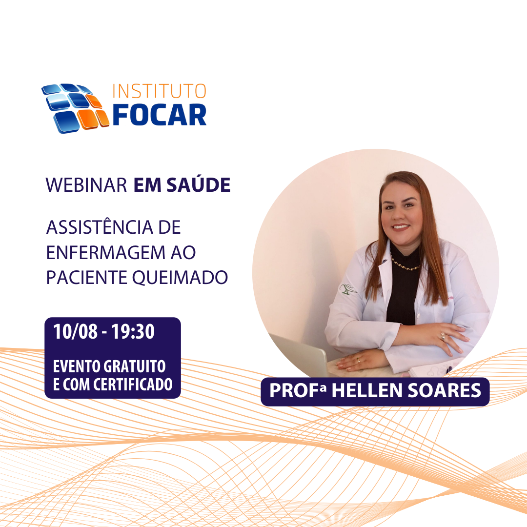 ASSISTÊNCIA DE ENFERMAGEM AO PACIENTE QUEIMADO - online - Sympla