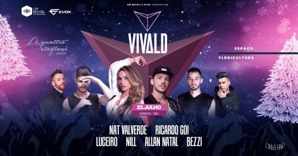 VIVALD 23/7 em Belo Horizonte - Sympla