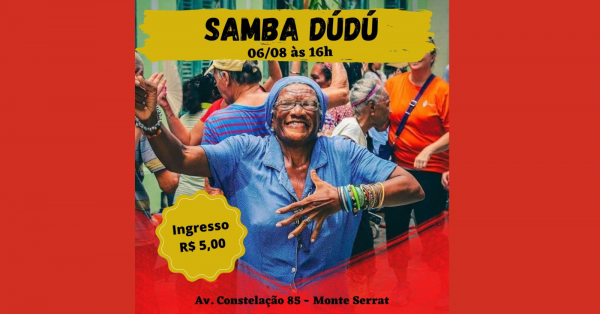 SAMBA DÚDÚ em Salvador - Sympla