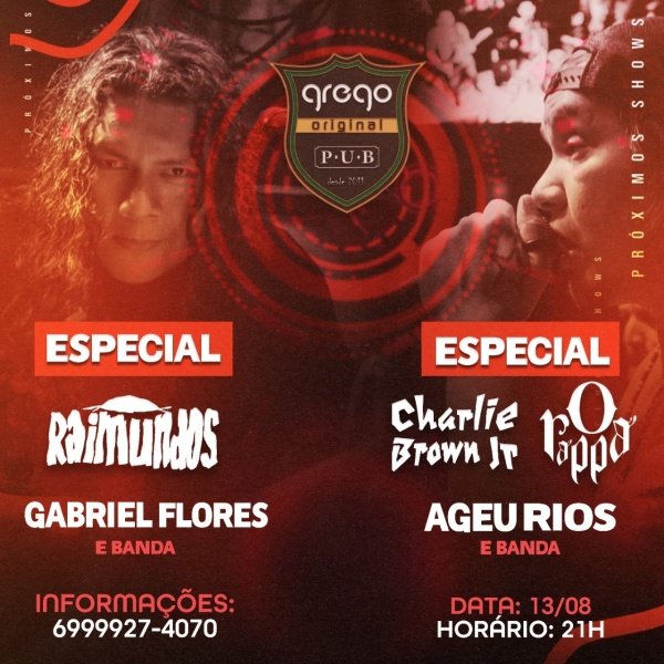 Rock Brasileiro em Porto Velho - Sympla