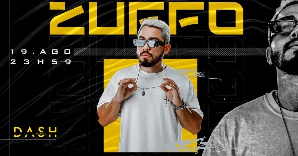 Zuffo | 19.08 @ Dash Club em Rio de Janeiro - Sympla
