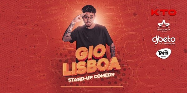 Stand-Up Gio Lisboa em Venâncio Aires - Sympla