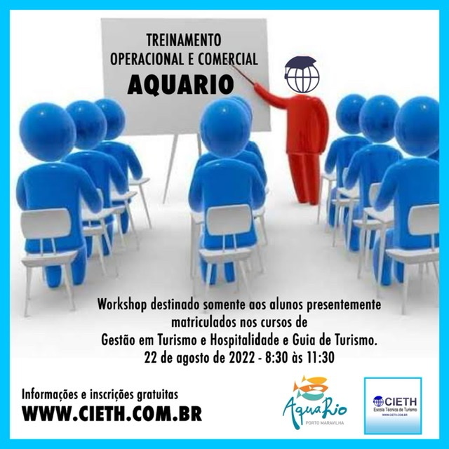Treinamento Operacional e Comercial AquaRio em Rio de Janeiro - Sympla
