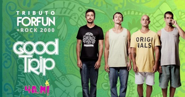 Festa 4Am Goodtrip tributo a Forfun e anos 2000 em Rio de Janeiro - Sympla