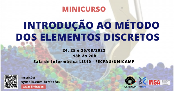 Minicurso - Introdução ao método dos elementos discretos em Campinas ...