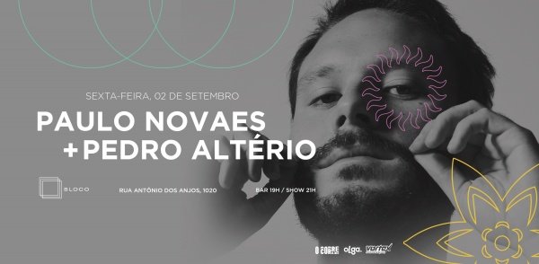 Paulo Novaes e Pedro Altério no BLOCO em Pelotas - Sympla