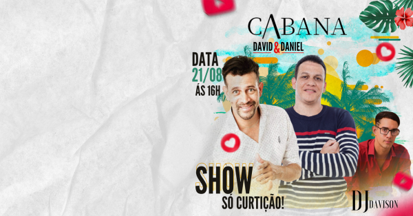 Show Só Curtição - David e Daniel + DJ Davison em Papagaios - Sympla