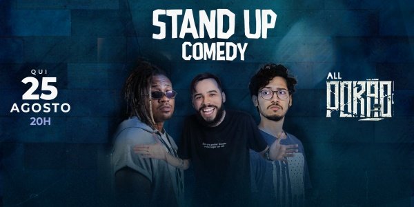 Stand Up Comedy no All Porão Pub em Belém - Sympla