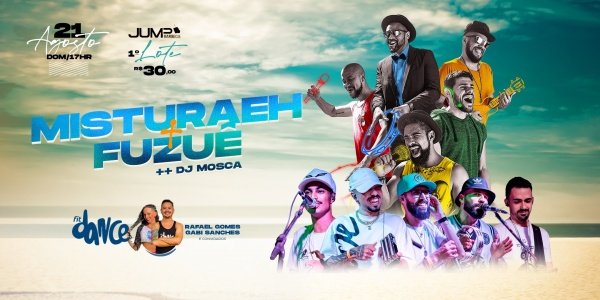 MISTURAEH+FUZUÊ+DJ MOSCA em Jundiaí - Sympla