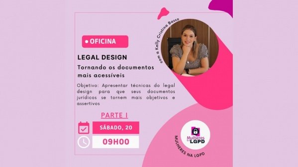LEGAL DESIGN - KELLY BASSO (PARTE I) - online - Sympla