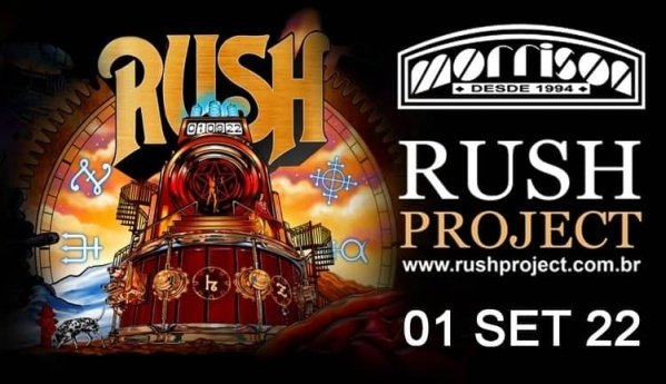 RUSH PROJECT ESPECIAL NO MORRISON ROCK BAR em São Paulo - Sympla