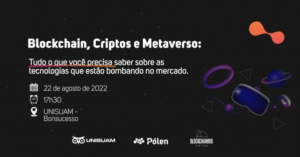 Blockchain, Criptos e Metaverso: Tudo o que você precisa saber! em Rio ...