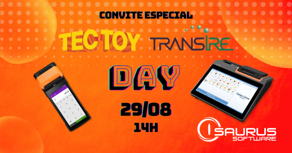 TECTOY TRANSIRE DAY - PARCEIROS SAURUS SOFTWARE em São Paulo - Sympla