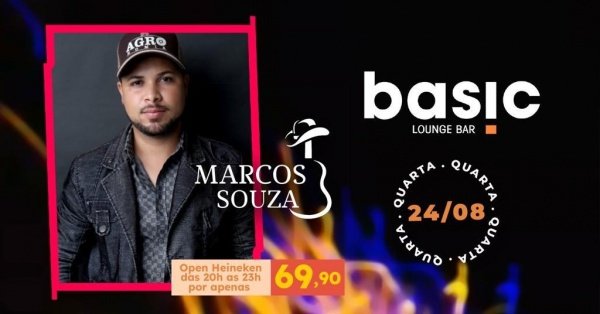 Marcos Souza - Basic Águas Claras em Brasília - Sympla