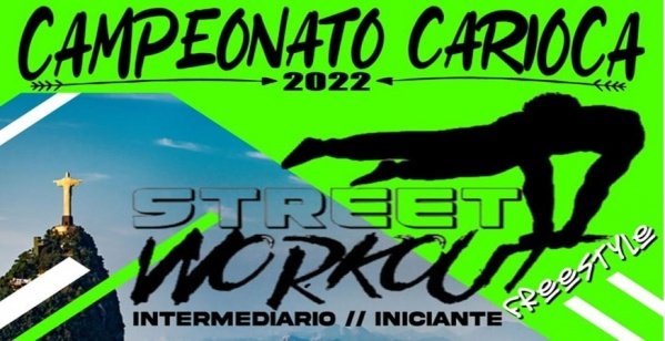 Campeonato Carioca de Street Workout Freestyle em Rio de Janeiro - Sympla