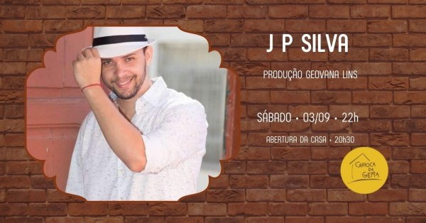 JP SILVA em Rio de Janeiro - Sympla