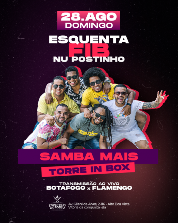 Esquenta do Fib Nu Postinho em Vitória da Conquista - Sympla