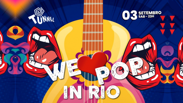 WE LOVE POP IN RIO SÁBADO em São Paulo - Sympla