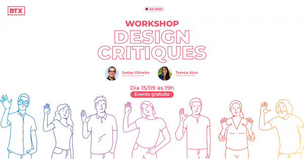 Workshop Design Critiques - online - Sympla