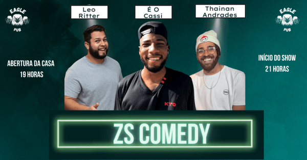 Stand Up - É O CASSI - ZS Comedy Eagle Pub em Porto Alegre - Sympla