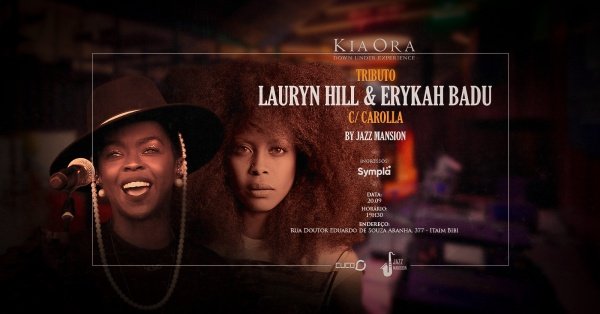 Tributo a Lauryn Hill e Erykah Badu com Carolla | By Jazz Mansion em ...