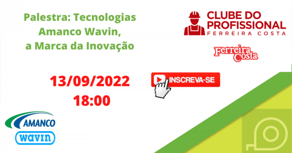 Palestra: Tecnologias Amanco Wavin a Marca da Inovação em Cabedelo - Sympla