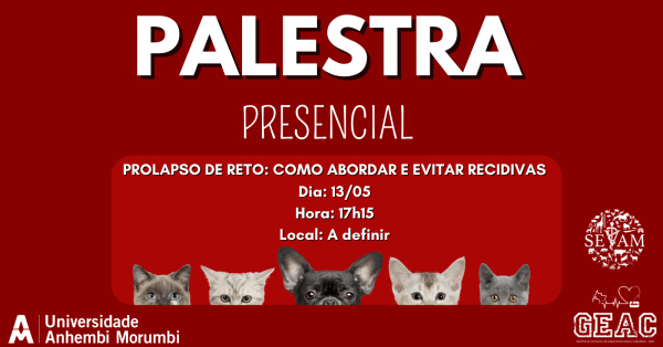 Palestra Presencial- Prolapso de reto: Como abordar e evitar recidivas ...