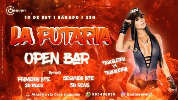 LA PUTARIA A FESTA // TEQUILEIRO vs. TEQUILEIRO // OPEN BAR // DARKROOM em Rio de Janeiro - 2024 ...