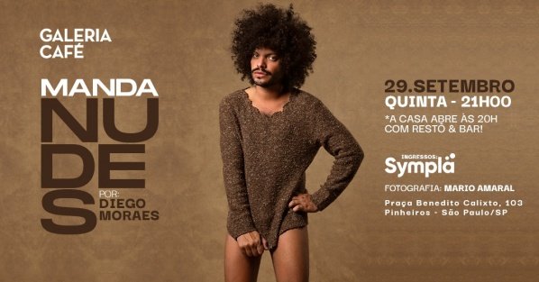 SHOW DO DIEGO MORAES em São Paulo - Sympla