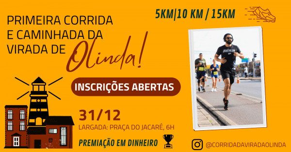 1ª Corrida e Caminhada da Virada em Olinda - Sympla